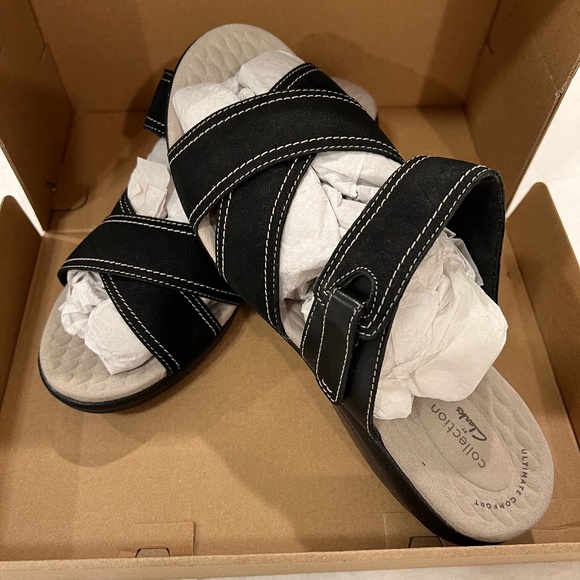 Clarks | Shoes | Clarks Womens Ultimate Comfort Collection Sandal Size ...